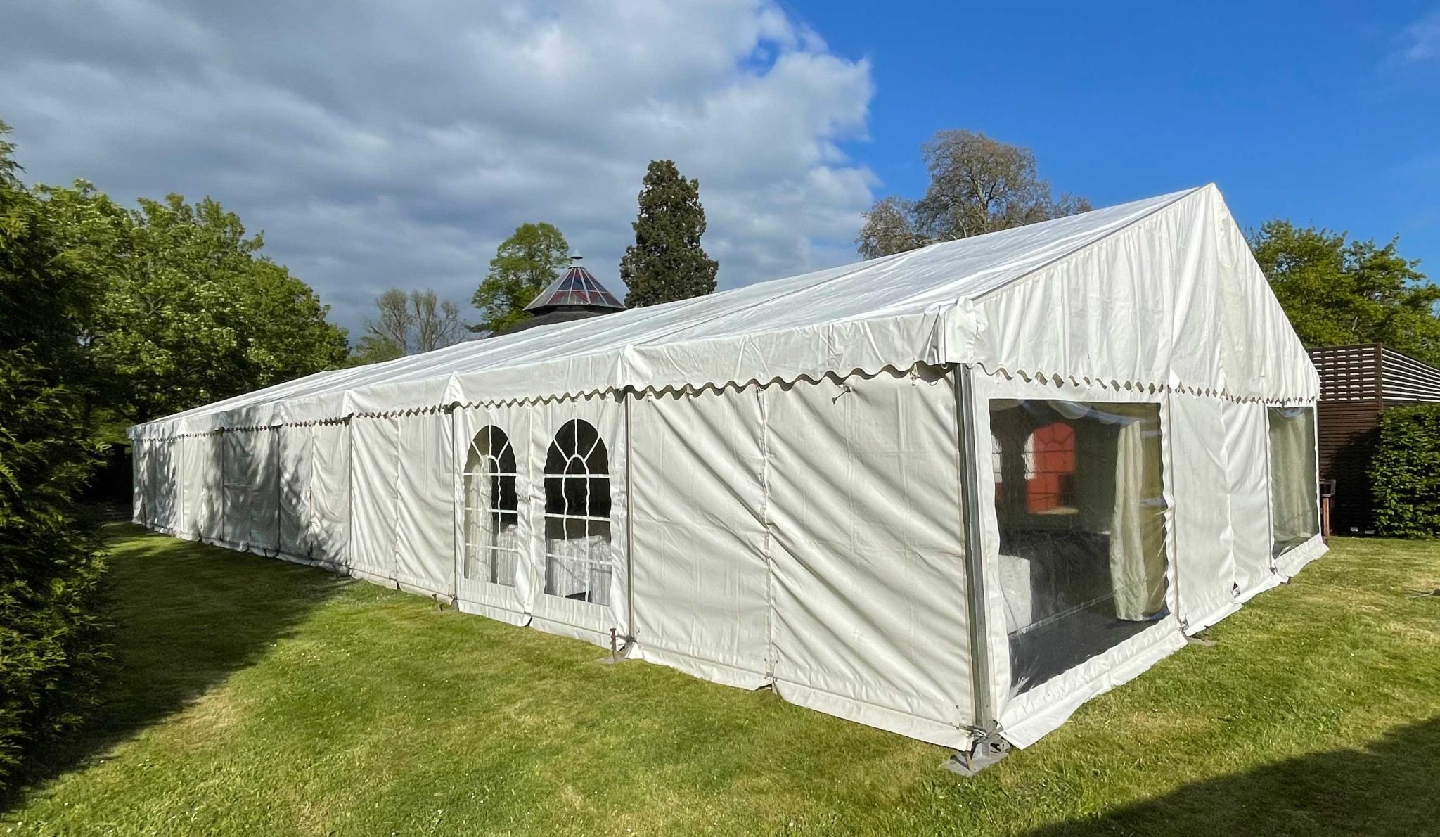 Another London Marquee Hire project from Trafalgar Marquees